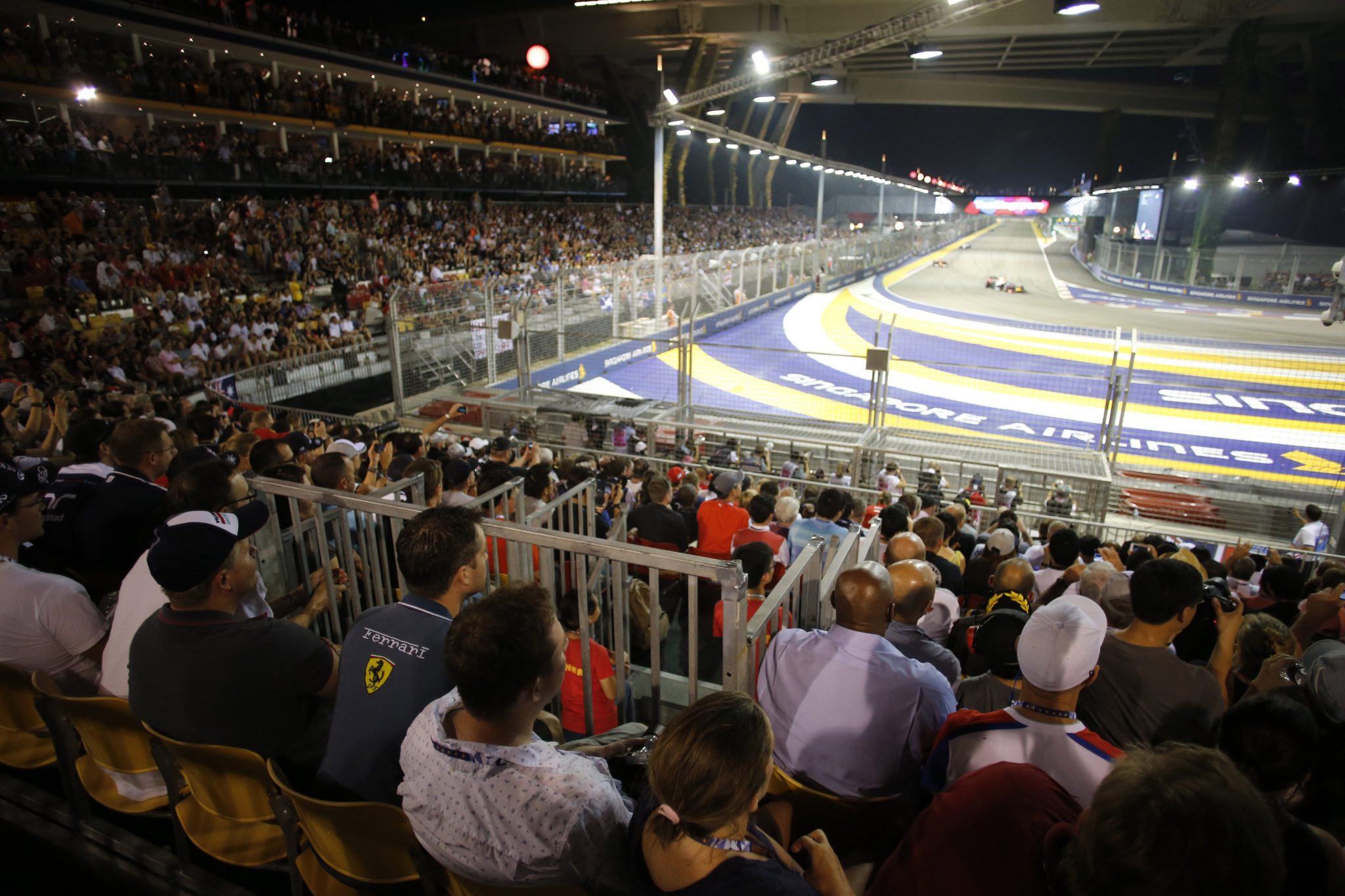 View from the Turn 2 Grandstand | MOTOSPORTS TRAVEL