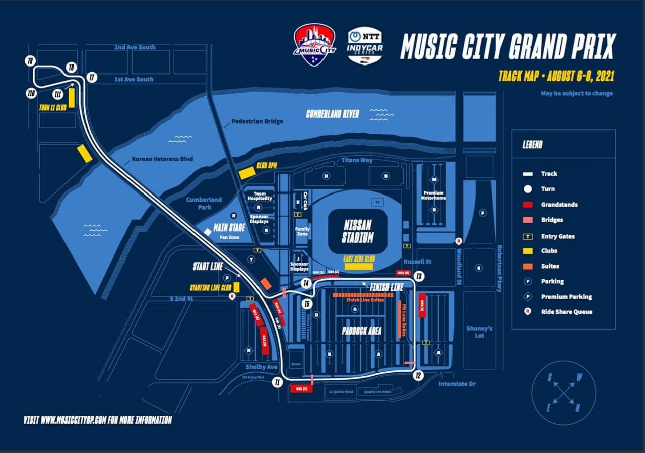 Indycar_Nashville_Map | MOTOSPORTS TRAVEL
